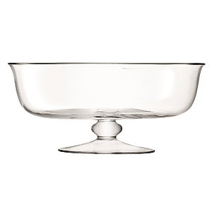 LSA International Serve Dessert Comport, 12.25", Clear