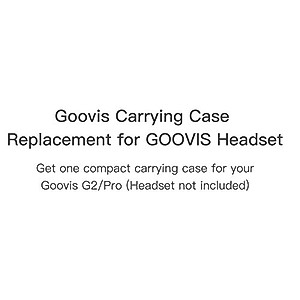 GOOVIS Original Portable Carrying Case for GOOVIS G2 VR Headset，GOOVIS Pro，Goovis Headset Cinema Accessories