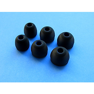 6pcs (B)- S/M/L Replacement Earbuds Eartips Set Compatible with Plantronics Backbeat Go 3 Earphones Headphones