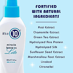 It's a 10 Haircare Miracle Leave-In Lite 4, fl. oz. (Pack of 1)