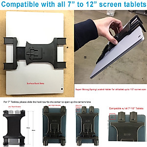 ChargerCity LongArm Xtreme Tablet Beverage Drinks Cup Holder Mount for All Tablet Like Apple iPad PRO Air Mini Galaxy Tab Surface Pro Slate