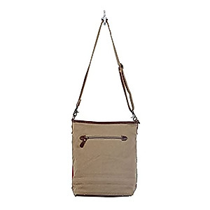 Myra Bag Technicolor Shoulder Bag Upcycled Cotton & Hair Leather S-3060