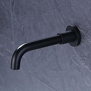 SYLKWOR Kitchen Faucets,Modern Wall Mounted Bath Tap Filler Tub Spout Bath Tub Basin Spout Filler Bath Tap Bathtub Faucet Spout