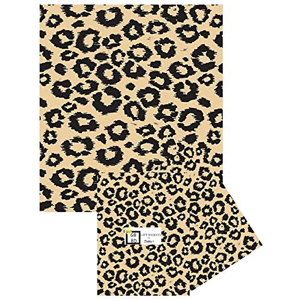 Animal Print Tissue Paper for Gift Bags - 24 Decorative Sheets 20 Inches X 30 Inches (Leopard Safari)