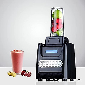 Ovente Kitchen Countertop Blender with Dispenser Stainless Steel Blade & 1.5L BPA-Free Portable Easy Clean Jar, 1000 Watt Base Powered Electric Mixer for Smoothie Protein Shakes, Black BLH1000B