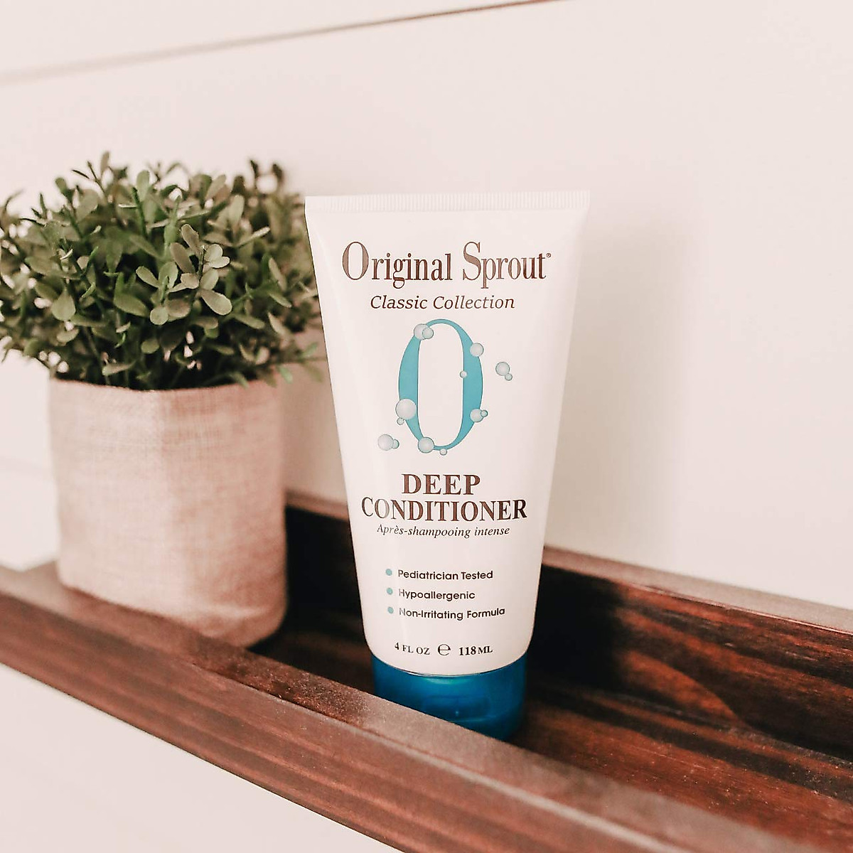 Original Sprout Deep Conditioner. Organic Vegan Deep Conditioning Treatment for Natural Hair Care. 4 Ounces. 2 Pack. (Packaging May Vary)