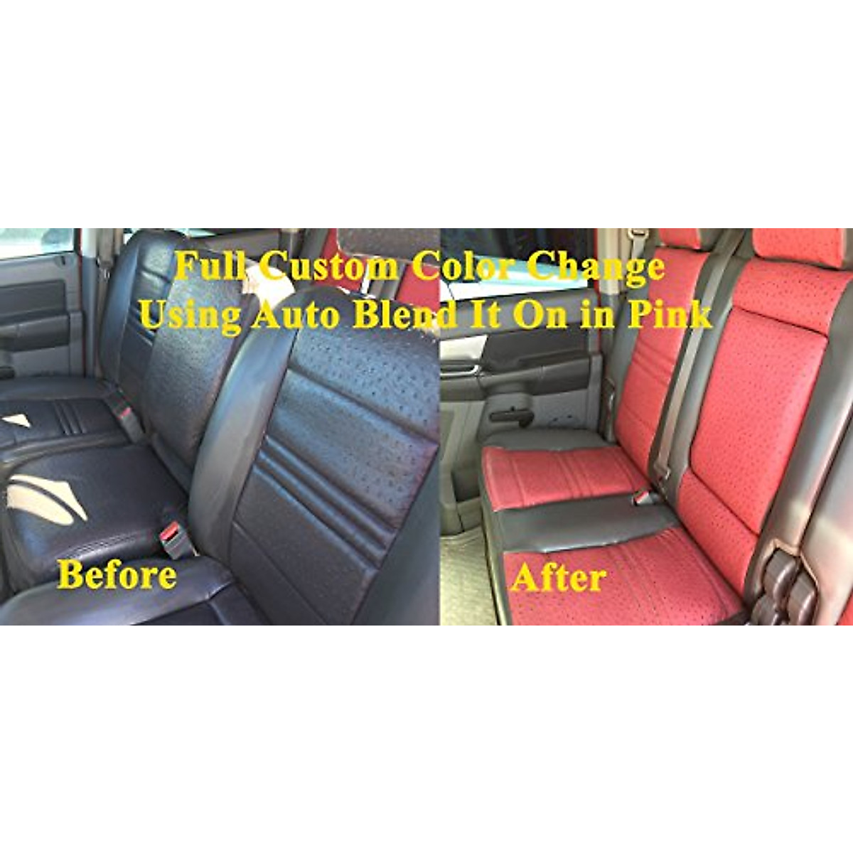 Leather Max Large Project Leather and Vinyl Repair Kit - Restorer of Your Furniture, Jacket, Sofa or Car Seat, Super Easy Instructions, Restore Any Material, Bonded, Pleather, Genuine (Wine)