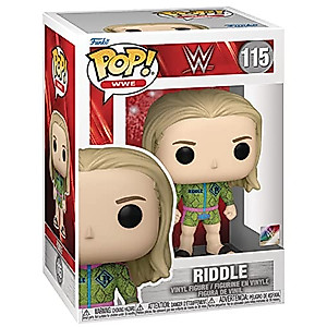 POP WWE: Matt Riddle Funko Vinyl Figure (Bundled with Compatible Box Protector Case), Multicolor, 3.75 inches