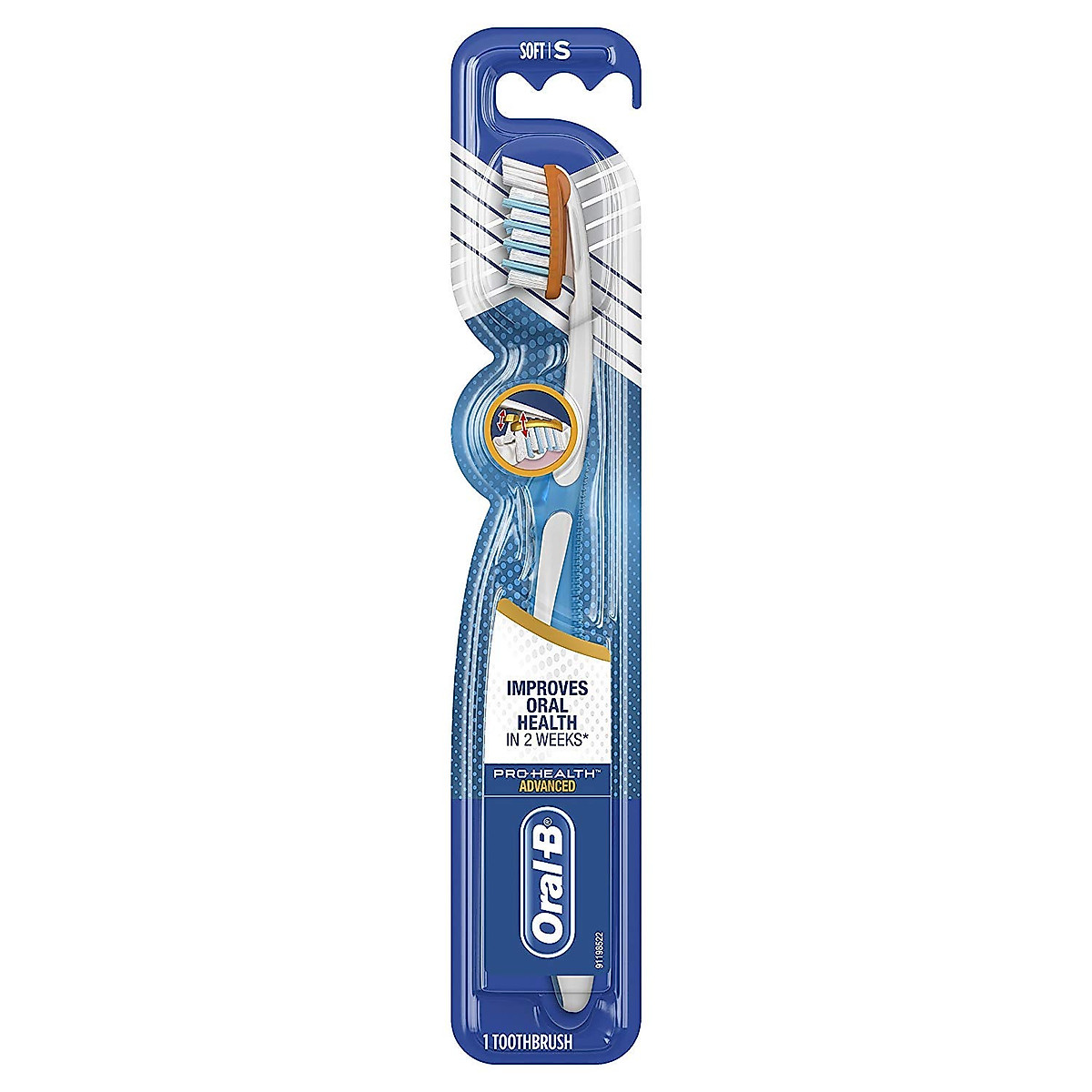 Oral-B Pro-Health Advanced Clinical Pro-Flex Toothbrush, Soft - Pack of 6