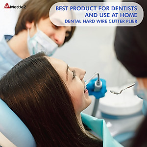 MettleZ Orthodontic Hardwire Cutter Dental Instrument - Dental Hard Wire Pin Cutter Ligature Wire Cutting Ortho Care Lab