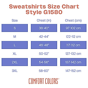 Comfort Colors Adult 1/4 Zip Sweatshirt, Style G1580, Flo Blue, 3X-Large