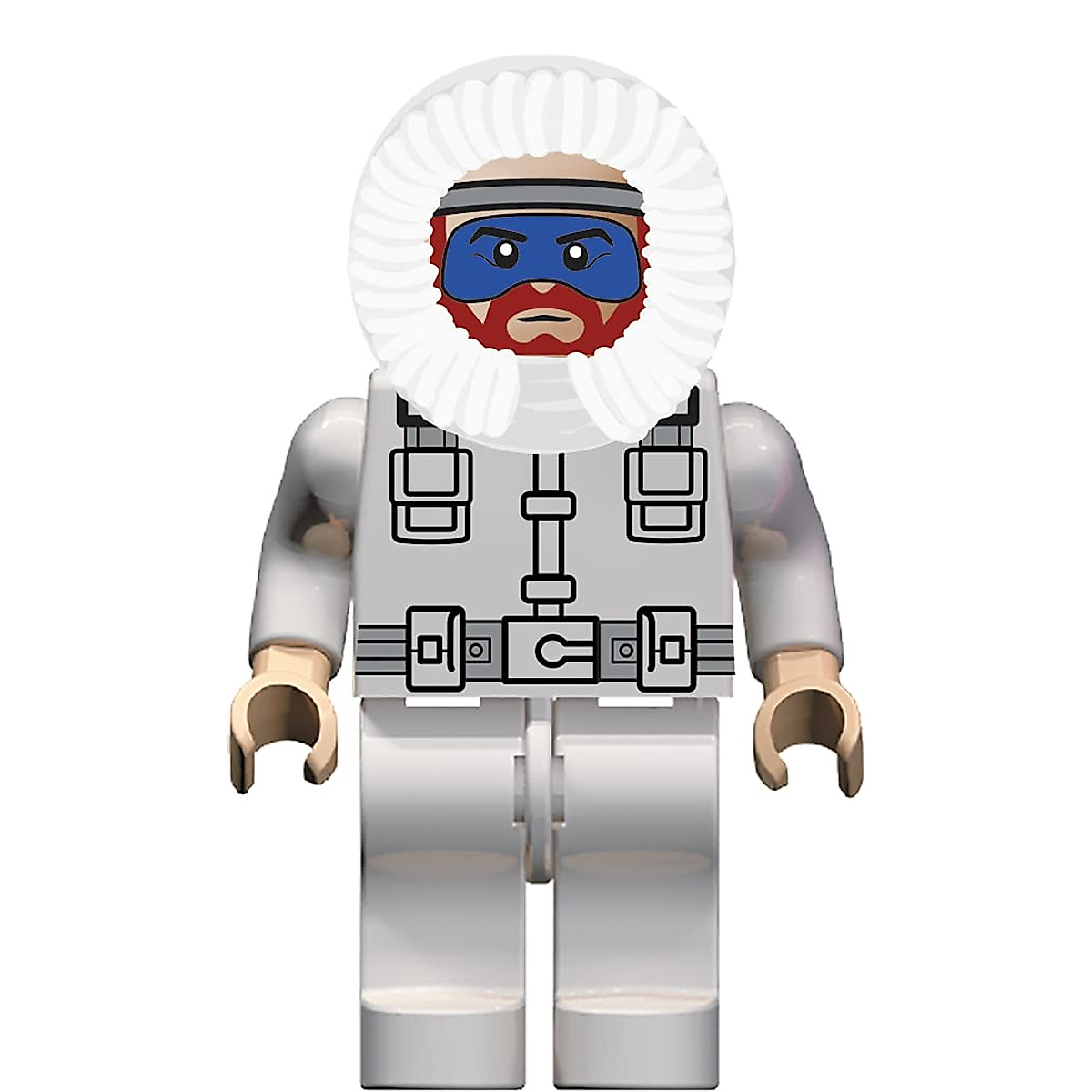 GI Joe Snowcat Military Vehicle Toy Construction Set, Building Kit (150 Total Pieces)