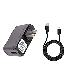 LKPower Wall Home House Charger Power Adapter + USB Cable Cord Compatible with FUJIFILM FINEPIX JX680 JX660 JX650 Digital Camera