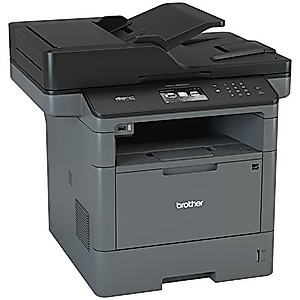 Brother Monochrome Laser Printer, Multifunction Printer, All-in-One Printer, MFC-L5800DW, Wireless Networking, Mobile Printing & Scanning, Duplex Printing, Amazon Dash Replenishment Ready