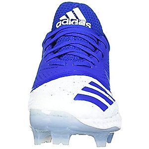 adidas Women's Icon V Bounce TPU Baseball Shoe, Collegiate Royal/Collegiate Royal/Glow Blue, 12.5 M US