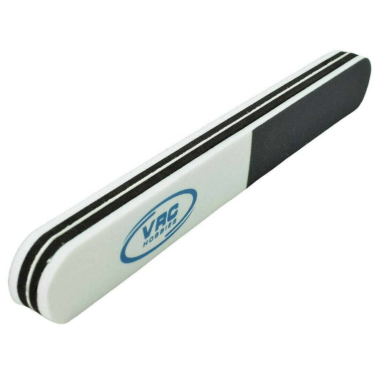 VRC Hobbies Tri-Grit Plastic Model Burr Remover Sanding Stick File - 5 Pack