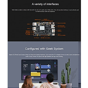 Firefly EC-R3566PC RockChip RK3566 Embedded AI IoT Single Board Computer Onboard 4GB RAM + 32GB eMMC Gigabit Ethernet Ports for Smart NAS and Cloud Server Support Android 11.0 Ubuntu