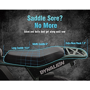 20'' Fat Tire Electric Bike for Adults 32 Mph 60 Miles, Ebike 1500w/48v/16ah with Removable Battery, 2 Person E Bike with Long Saddle, Retro Motorcycle Design E-Bike with Large Display - Orange…