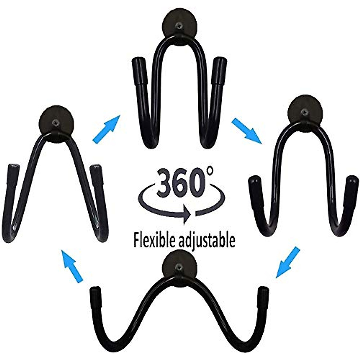 Pmsanzay Magnetic Sponge Holder, Adjustable Kitchen Sink Caddy Organizer Dish Cloth Storage Hook for Kitchen Accessories - No Drilling