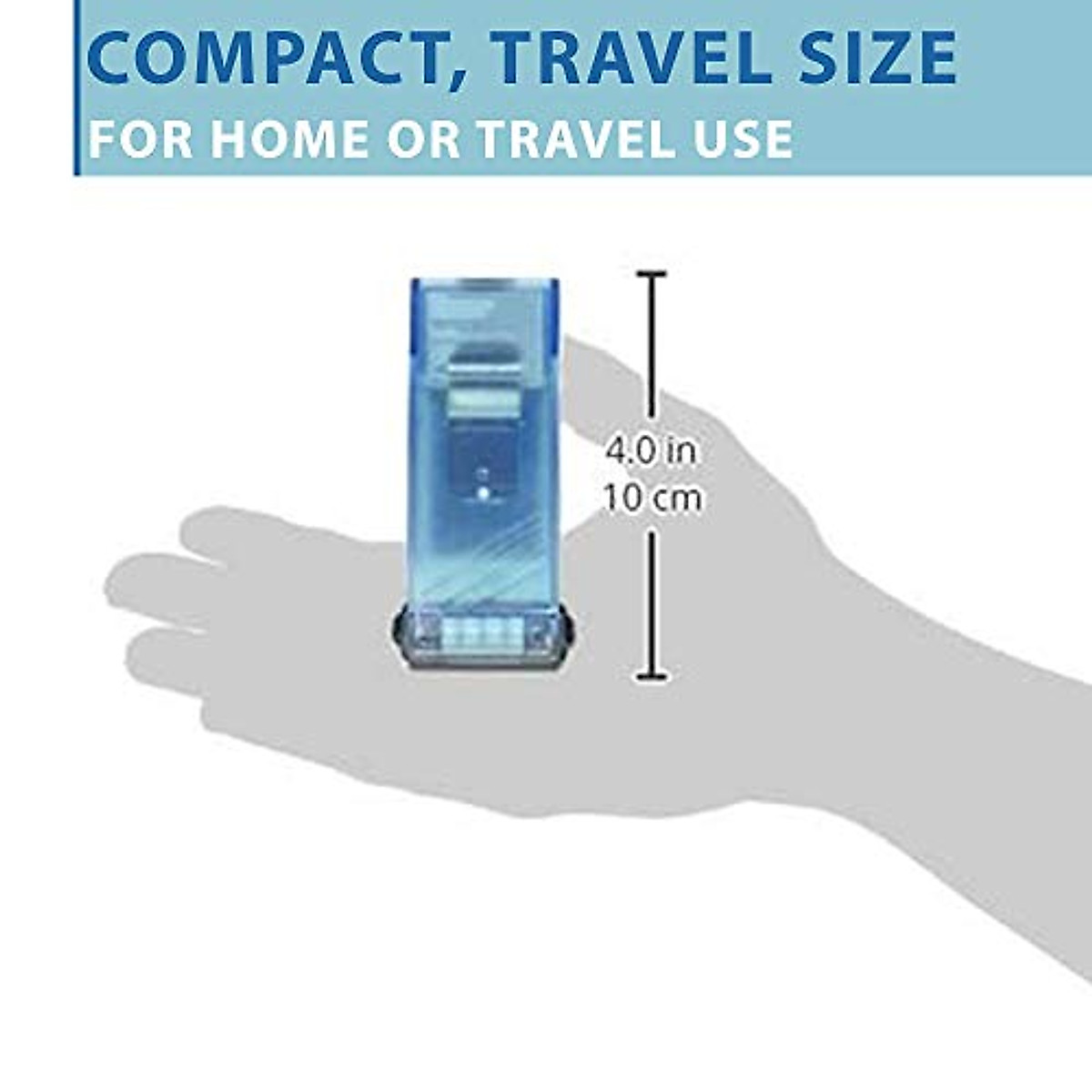 iTouchless Handheld Heat Bag Sealer (4-Pack) for Resealing Home Product Packaging, Airtight Plastic Packet Housewares or Travel Storage of Clothes, Make Up, Toiletries, Bathroom and Closet Items