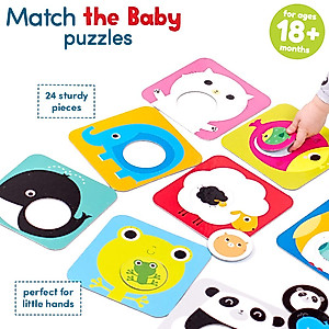 Banana Panda Memory Game and Matching Puzzle Bundle for Toddlers