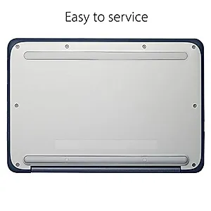 ASUS Chromebook C202XA Rugged & Spill Resistant Laptop, 11.6" HD, 180 Degree, MediaTek 8173C Processor, 4GB RAM, 16GB Storage, MIL-STD 810G Durability, Blue, Education, Chrome OS, C202XA-YH02-BL