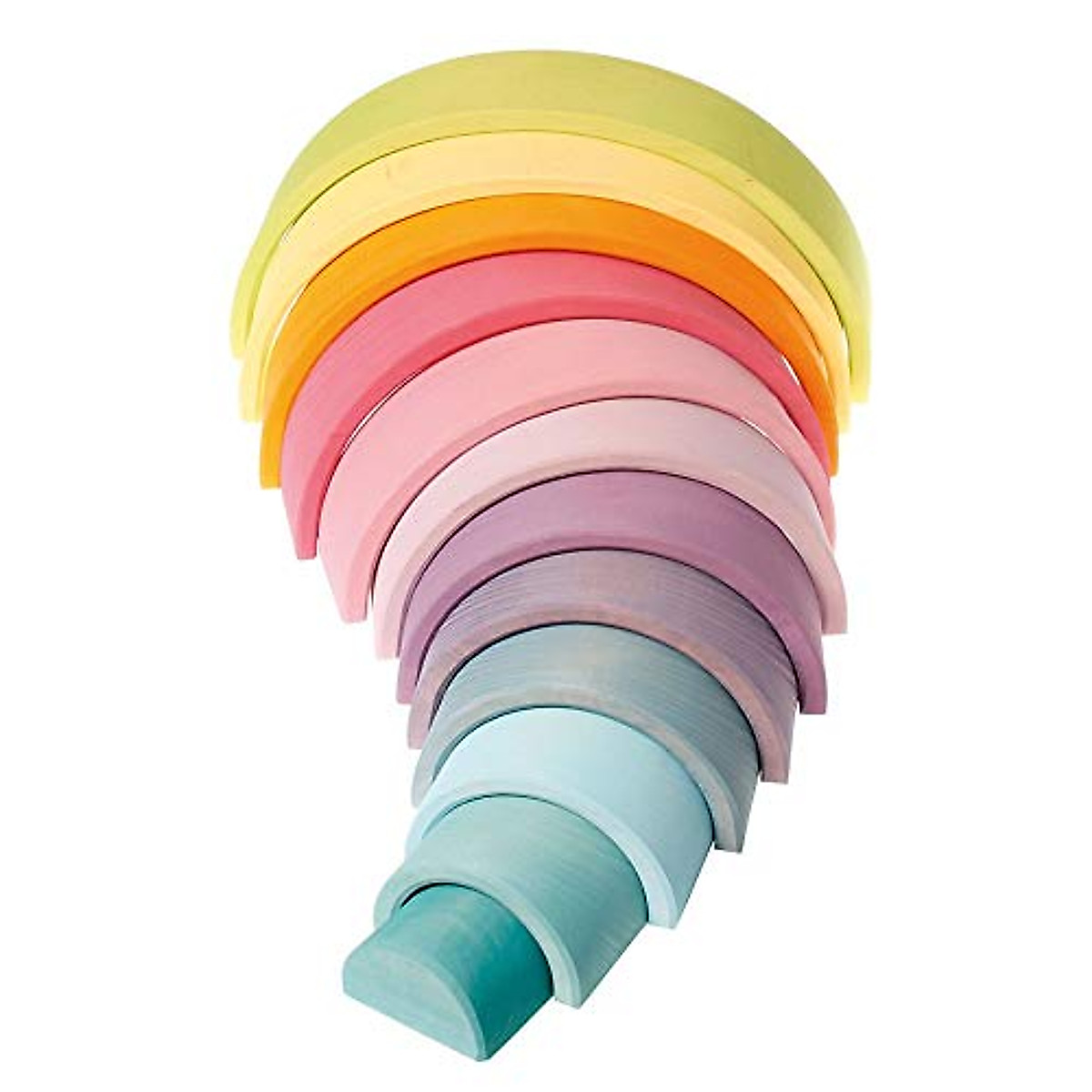 Grimm's Wooden Rainbow Pastel (Pack of 12)