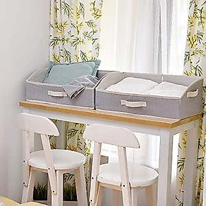 GRANNY SAYS Bundle of 3-Pack Trapezoid Storage Bins & 3-Pack Rectangle Storage Bins