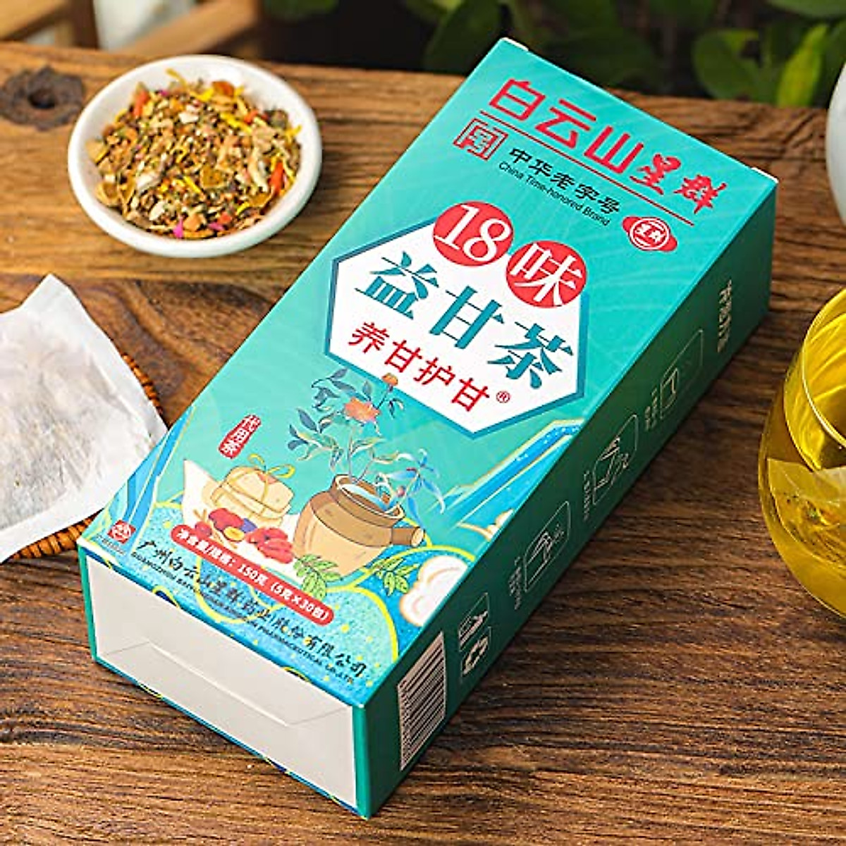 Daily Liver Nourishing Tea-18 Different Herbs, Nourish The Liver and Protect The Liver, 18 Flavors Liver Care Tea, Chinese Nourishing Liver