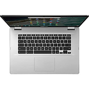 ASUS 15 Slim Chrome OS Laptop Intel Processor up to 2.4GHz 15.6in Full HD NanoEdge-Display with 180 Degree-Hinge 4GB DDR4 64GB Storage WiFi + BT (C523 – Renewed)