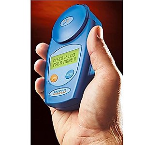 MISCO PA201 Palm Abbe Digital Handheld Refractometer, Brix Scale 0-56.0, Sugar Content- NO ARMOR JACKET