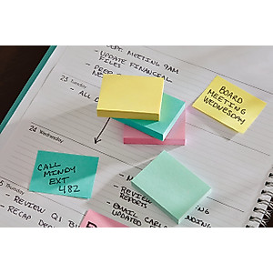 Post-it Greener Pop-up Notes, 1.5x2 in, 12 Pads, America's #1 Favorite Sticky Notes, Sweet Sprinkles, Pastel Colors (Pink, Blue, Mint, Yellow), Clean Removal, 100% Recycled Material (R330RP-12AP)