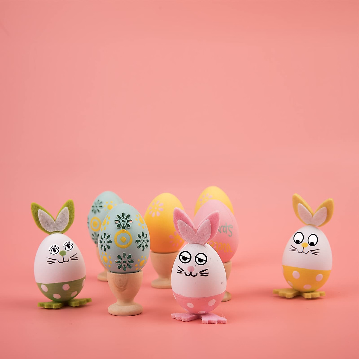 BLMHTWO 2000 Pieces Eye Stickers Large Googly Eyes Self Adhesive Stickers Labels Black White Cartoon Wiggle Eye Stickers Eyeball Stickers for DIY Crafts Scrapbook Notebook Party Favor