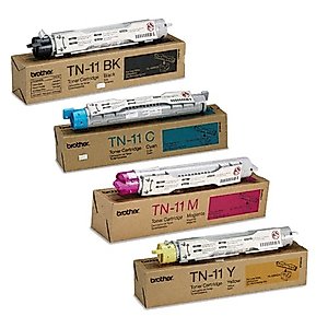 Brother HL-4000CN Toner Cartridge Set (OEM) Black.Cyan.Magenta.Yellow