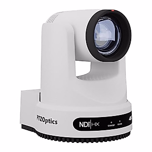 PTZOptics Move 4K 12X Optical Zoom Camera (White)