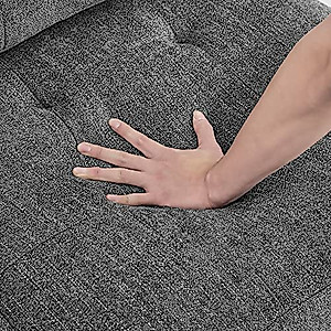 Free Combination Modular Sofa Reversible Sectional Couch Oversized L Shaped Sofá Upholstery Deap Seat Sleeper Couches Bed with Storage for Living Room Spacious Space,3 Single Chairs,Three Corners