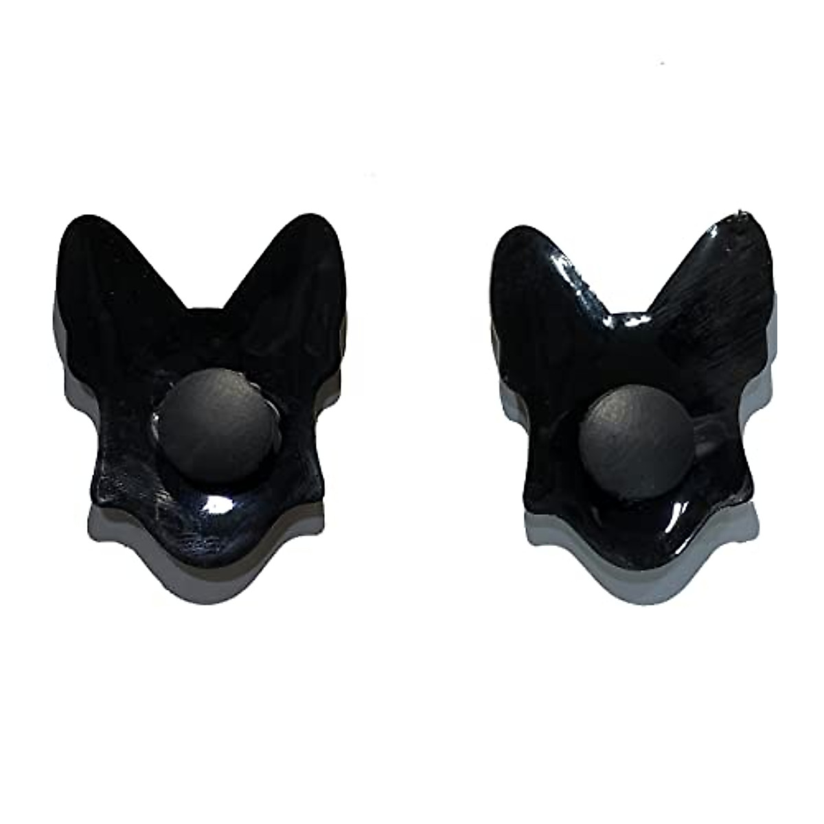 Damorr German Shepherd Dog Croc Charms Compatible with Croc Clogs Shoe Charms for Croc Pack of 2