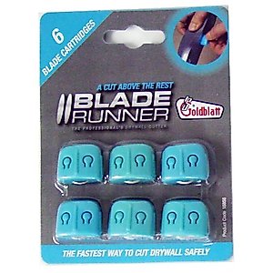 Goldblatt G15855 Blade Runner Replacement Blades, 6- Pack