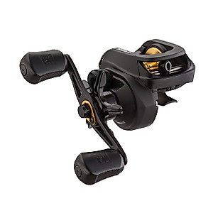 13 FISHING - Origin R1 Baitcast Reel - 8.1:1 Gear Ratio - Right Hand Retrieve (100 Size) (Fresh) - OR1-8.1-RH,Black/Gold