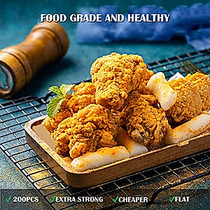 200 Pcs Parchment Paper Sheets 9 x 13 Inches, Precut Parchment Paper for Baking, Air Fryer Disposable Paper Liner, HOFHTD Non-Stick Cooking Papers for Grilling, Frying, Steaming