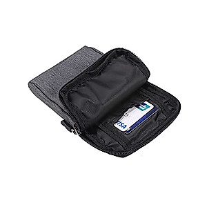 Cell Phone Holster with Belt Loop, Crossbody Cell Phone Purse Women, 7.2" Outdoor Travel Nylon Zipper Cellphone Waist Pouch Shoulder Messenger Bag Smartphone Wallet Pocket with Belt Loop Card Holder