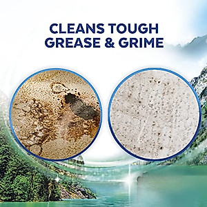 Lysol Multi-Surface Cleaner, Sanitizing and Disinfecting Pour, to Clean and Deodorize, Cool Adirondack Air, 40oz