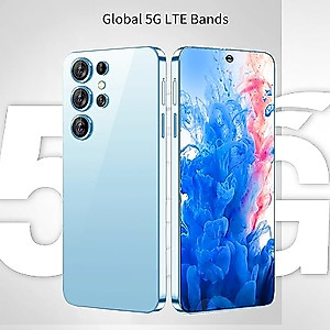 C23 5G Unlocked Cell Phones, 6G+256GB Snapdragon 8 Gen 2 Octa-Core Android 13 Phone, 6.8" FHD+Display 120HzD 64MP AI Camera 4G/5G Smartphone 6000mAh Support Dual Sim TF Card Fingerprint Lock&Face ID