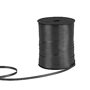 Black Balloon String Curling Wrapping Ribbons Decoration Accessories,500 Yards