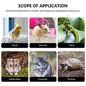 YARNOW Rabbit Toys Rabbit Toys Parrot Toys 2 Pieces Wooden Ladder Bridge Wooden Crawler Shelter Reptiles Hiding Cave Ladder Hamster Wooden Bridge Teething Toy Teething Toys Teething Toys