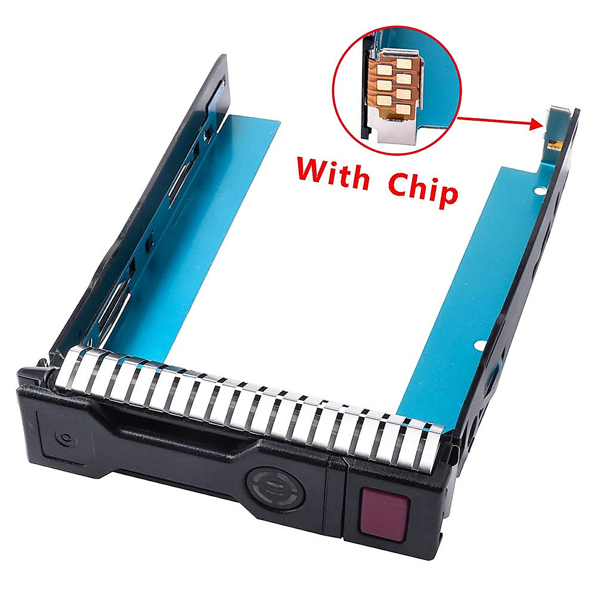 3.5" inch LFF SAS SATA HDD Tray Caddy Compatible for HP 651314-001 651320-001 Sled Proliant G8 Gen8 Gen9 G9 DL380P DL388 DL360 DL360P DL160 DL560 DL385 ML350e ML310e SL250s Series (2-Pack)