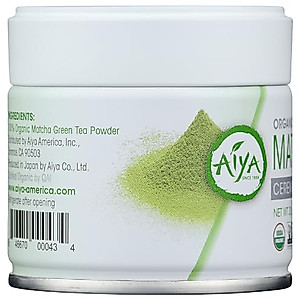 AIYA Organic Ceremonial Grade Matcha, 30 gm
