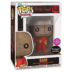 Funko Spirit Halloween Trick 'r Treat Sam with Razor Flocked POP! Figure | Horror Collectible