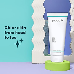 Proactiv Acne Body Wash - Exfoliating Body Wash for Sensitive Skin, Salicylic Acid Cleanser with Soothing Shea Butter & Cocoa Butter - 9 oz.