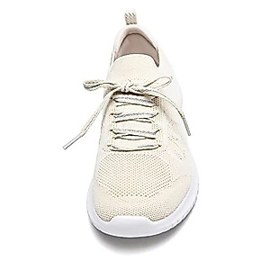 LANCROP Womens Athletic Walking Shoes - Memory Foam Lightweight Tennis Sports Shoes Gym Jogging Slip On Running Sneakers 9 US, Label 40 Beige
